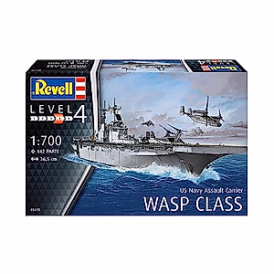 Revell 05178 Assault Carrier USS WASP Class 1:700 Scale Model Kit