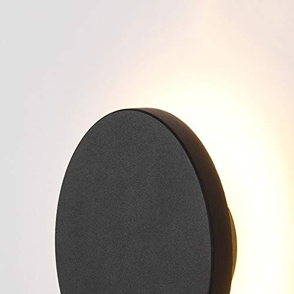 ZZYJYALG Lawn Light Outdoor Engineering Grass Light Outdoor Post Lantern Waterproof IP55 Garden Home Villa Landscape Die-cast Aluminum Black LED 12W/1200LM