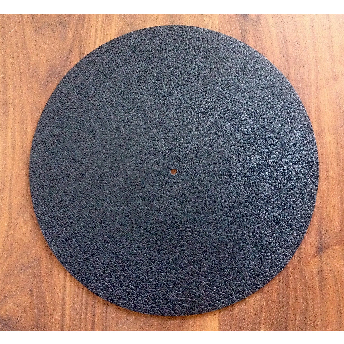 Premium Leather Deer Hide Turntable Mat