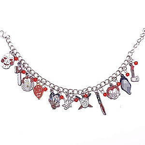 AYJBDGR Universe of Fandoms Horror charm bracelet Gifts for Women
