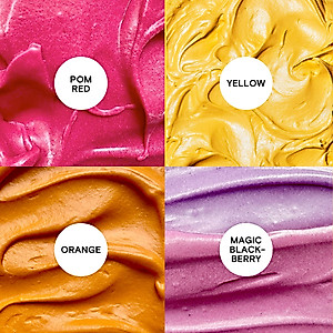 Plant-Based Food Color Variety Pack by Supernatural, Food Dye Powders, 4 Natural Colors, No Artificial Dyes, Gluten Free, Vegan (Pack of 4)