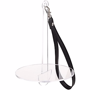 White Portable Wrist Yarn Holder for Knitting Crochet Frame Prevent Yarn Tangling Presents for Craft Lovers Easy to Use Yarn Storage Craft and Sewing Supplies Storage