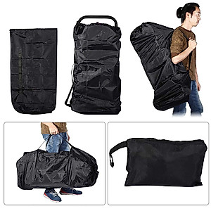 Large Pushchair Travel Bag,Tear Resistant Stroller Transport Bags,Buggy Foldable Carrying Storage Bag for Airport Driving Travel(Cart 1175333)