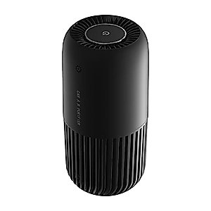 Air Purifier for Car Home Bedroom Portable Air Purifier Desktop USB Air Cleaner |with Color Lighting Black,White GP7