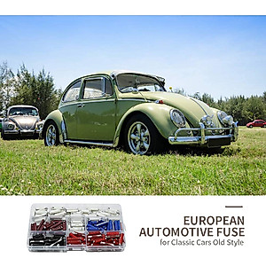 Car Fuses Torpedo Type European for Classic Cars Old Style 5A 8A 16A 25A 40A (200Pcs)