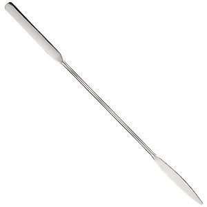 Heathrow Scientific HD15907 Spatula with Rounded Flat End and Tapered Flat End, 7" Overall Length