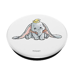 Disney Classic Dumbo Baby Elephant PopSockets PopGrip: Swappable Grip for Phones & Tablets