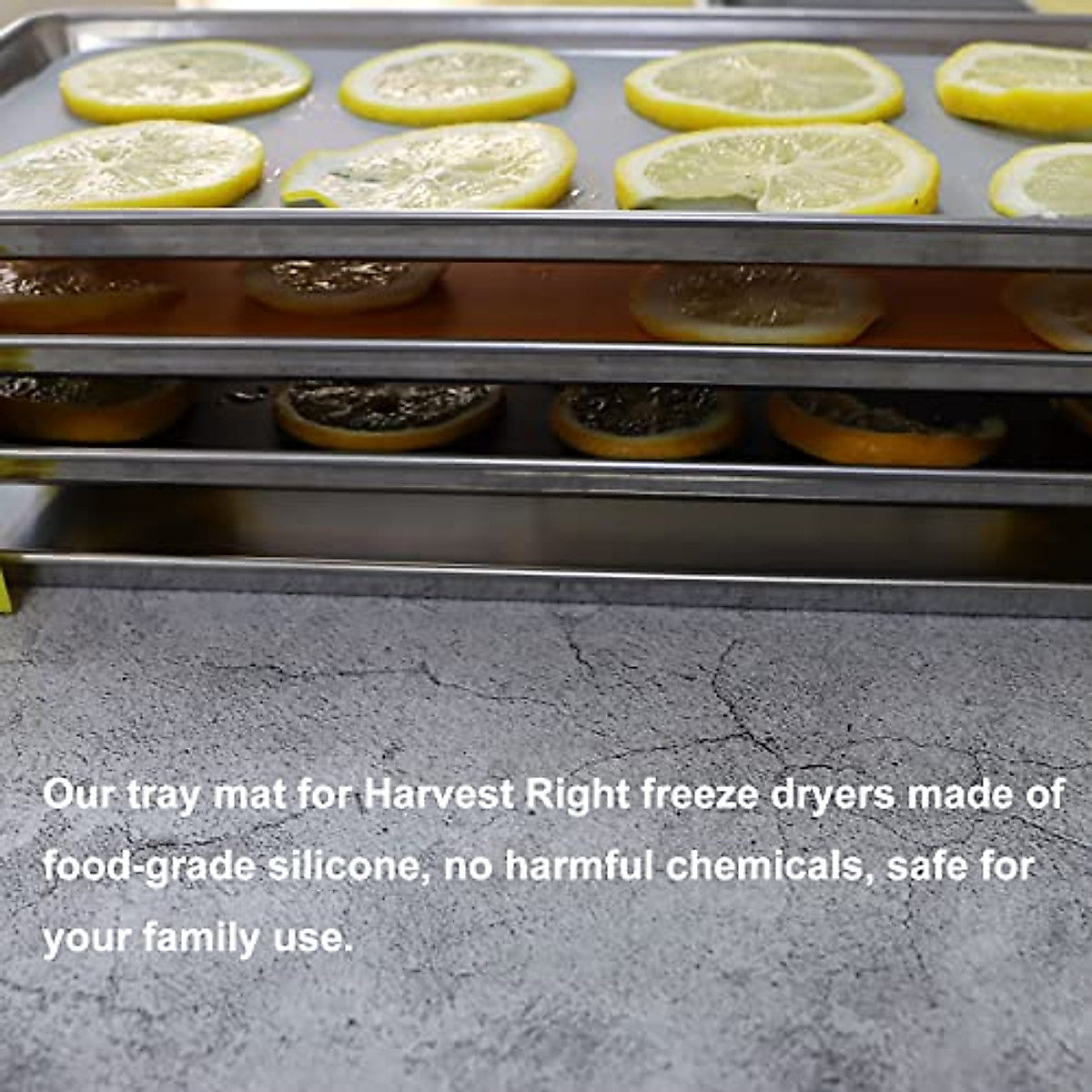 PIAOLGYI Tray Mats for Harvest Right Freeze Dryer Medium Trays,Silicone Accessories Compatible with Harvest Right Freeze Dryer Medium Trays(Green)