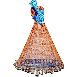 Zjnhl Fishing Equipment/Fishing Net Automatic Fishing Artifact, A Variety of Materials, A Variety (Material : Plumb bob, Size : Height 2.4m) (Color : Steel Pendant, Size : Height 3.6m)