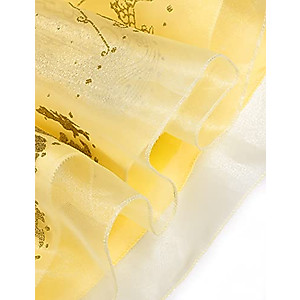 Romy's Collection Girls Princess Costume Cosplay Dress Up for Toddler Girls (5-6, Snow Blue)