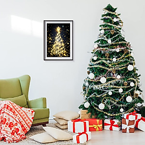 clothmile Christmas Tree Diamond Art Kits for Adults Christmas Full Drill Diamond for Beginners, 5d Paint with Diamonds Pictures Gem Art Kits DIY Adult Crafts Kits 12x16inch