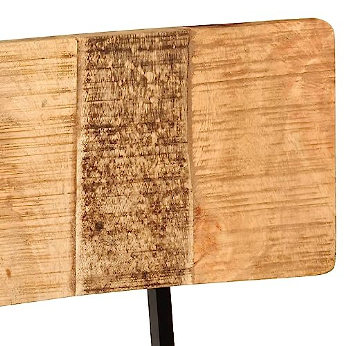 vidaXL Dining Chairs 2 pcs 17.3"x15.7"x31.5" Solid Wood Mango