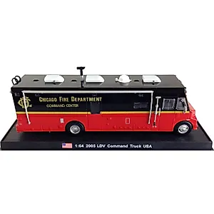 LDV Command Fire Truck Diecast 1:64 Model (Amercom GB-13)