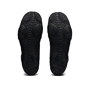 ASICS Men's Snapdown 3 Wrestling Shoes, 12, Black/Gunmetal