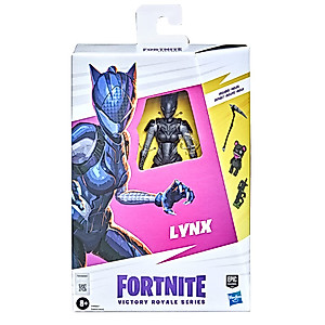 FORTNITE Hasbro Victory Royale Series Lynx Collectible Action Figure with Accessories - Ages 8 and Up, 6-inch