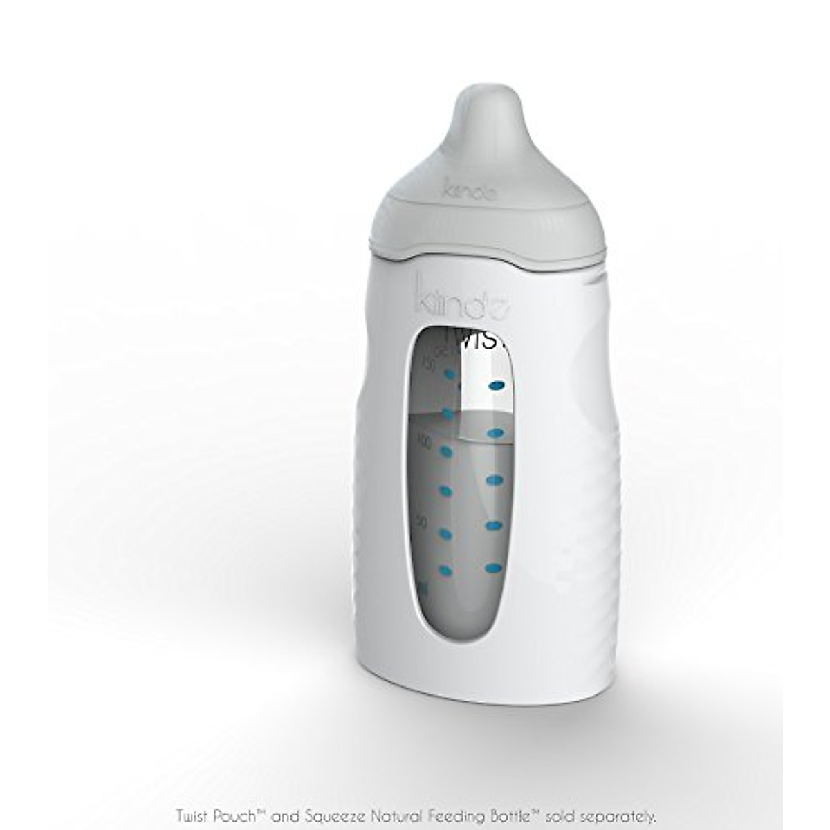 Kiinde Twist Active Latch Nipples for Breast Milk - Fast Flow (2 Pack)