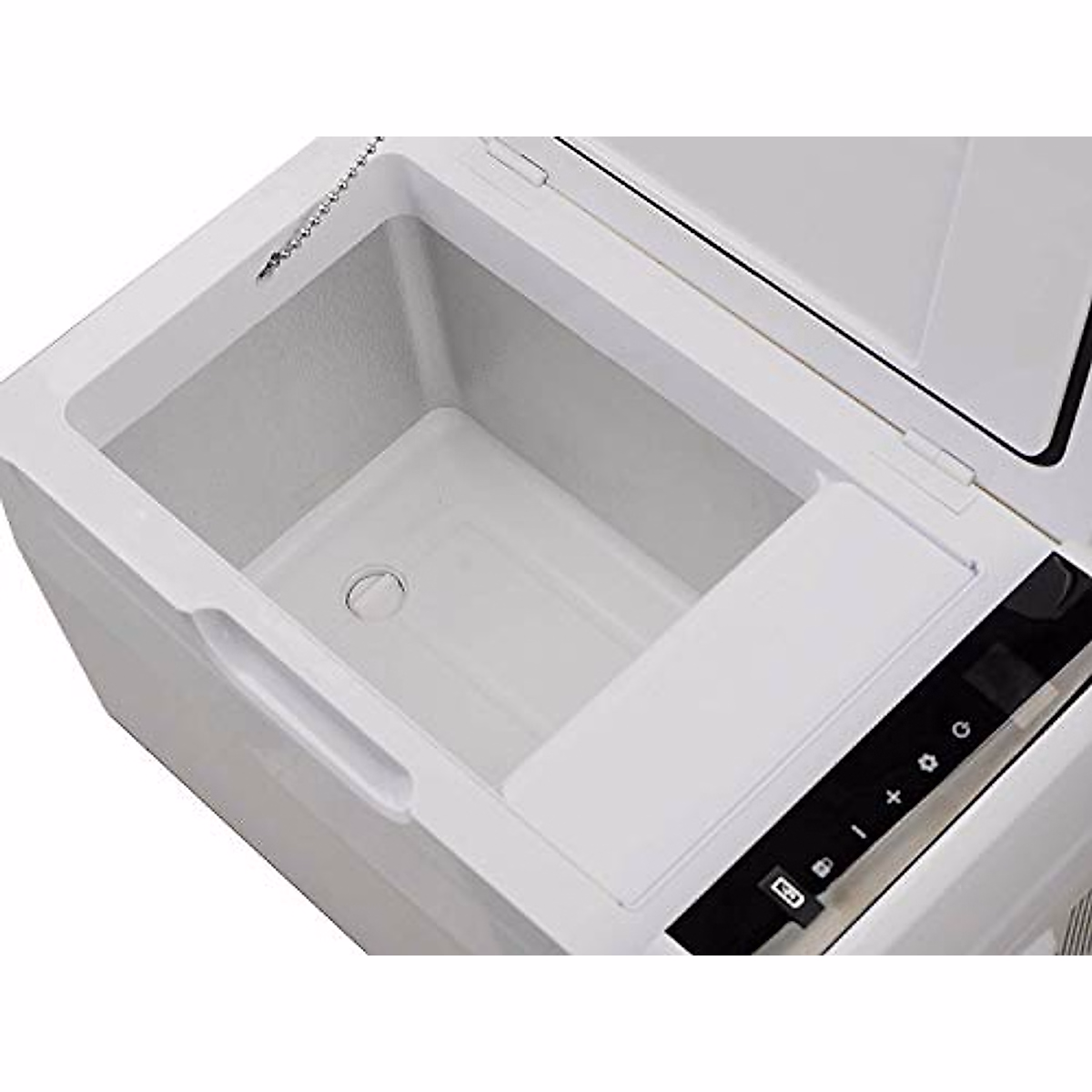 Alpicool C22 Portable Freezer,12 Volt Car Refrigerator with Ice Tray, 23 Quart (22 Liter) Fast Cooling 12V Car Fridge -4℉~68℉, 12/24V DC and 100-240V AC for Outdoor, RV, Truck, Boat (White)