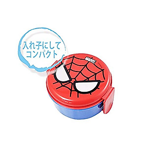 Spider-Man Round lunch box two-stage ONWR1 (japan import) by Skater