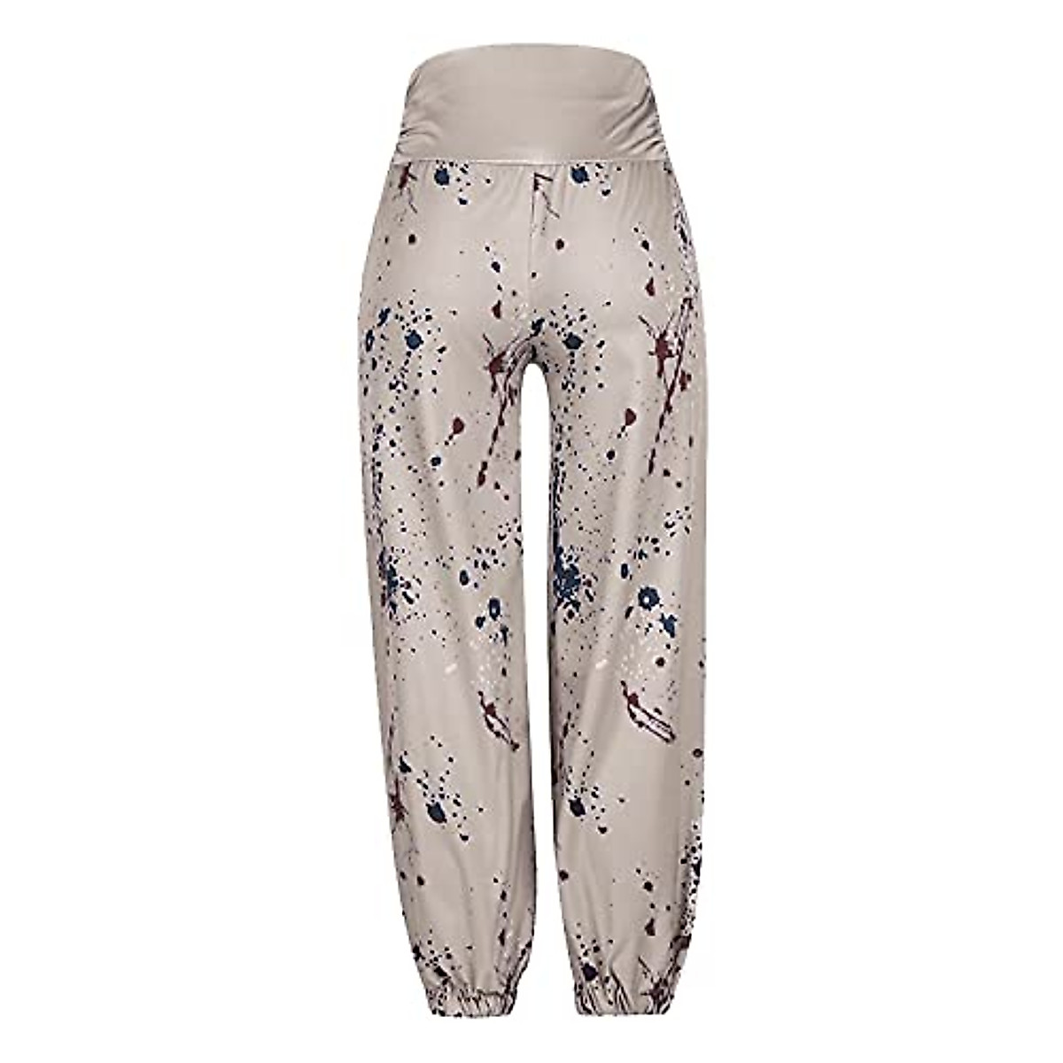 AopnHQ fold Over Yoga Pant Clothing for Women Women's White Capri Pants Pleated Trouser Womens Jean Capris for Summer Women Khaki Pants for Work Wide Leg Yoga Pants with Pocket