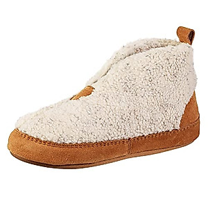 Acorn womens Recycled Ela Boot With Berber Upper and Lining Slipper, Natural, 5 6 US