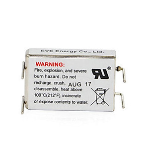 XINLAN EF651625 3.6V Lithium Prismatic Battery Replacement for Eagle Picher LTC-7PN for Heidebao Printing Machine （2Pack