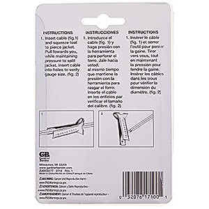 Gardner Bender CR-100 4-Inch Romex Cable Ripper, Metallic