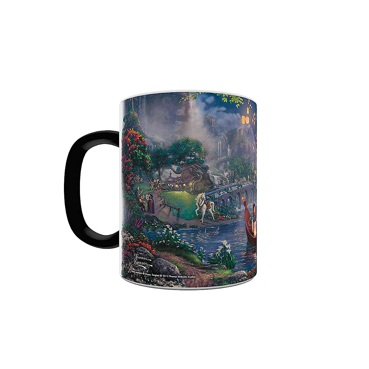 Disney - Tangled - Rapunzel - I See the Light - One 11 oz Morphing Mugs Color Changing Heat Sensitive Ceramic Mug – Image Revealed When HOT Liquid Is Added!