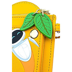 LOUNGEFLY PIXAR WALL-E AND EVE BOOT PLANT FLAP WALLET