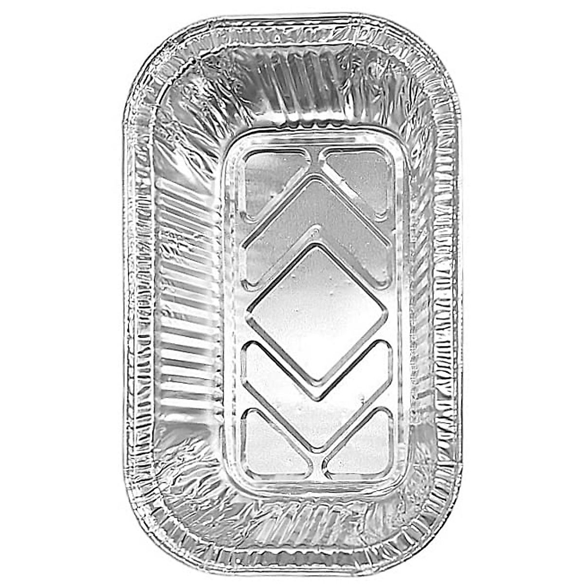 PACTOGO 8 oz. Aluminum Foil EXTRA-MINI Loaf Pans Small Disposable Miniature Bread Container – ½ Pound Baking Tin Liners, Perfect to Bake Cakes, Bread Loaves, and Meat - 5.4 x 3.25 x 1.3 (Pack of 10)