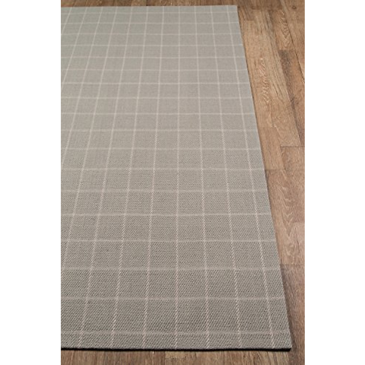 Erin Gates by Momeni Marlborough Deerfield Grey Hand Woven Wool Runner 2'3" X 8'