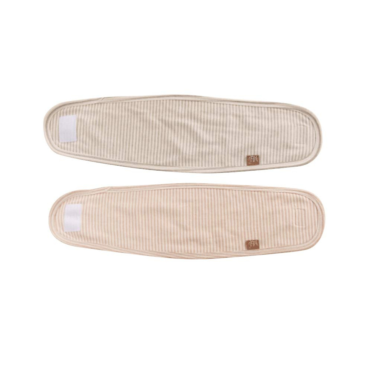 SUPVOX 4pcs Infant Belly Bands Infant Umbilical Belts Toddler Belly Protection Wraps Cotton Adjustable Navel Protectors (Random Color)