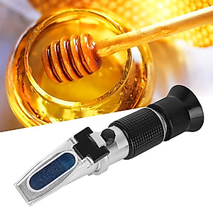 Easy to Use Concentration Meter, High Safety Factor Refractometer, for Liquid Sugar Test Measure Sugar Content Measure Sweetness Refractive Index