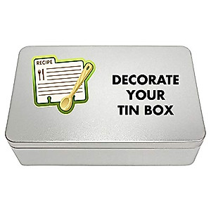 XL (8.5 x 5.3 x 1.9 In) Silver Metal Rectangular Empty Tin Box Containers for Gift Jewelry Craft Storage Organization with 1 Piece 3.75 by 2.45 by 0.8 Inch Hinged Small Tin Box (1 Large 1 Small)