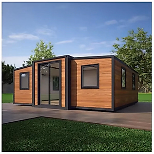 Customized Container Homes Prefabricated Luxury Living Room Expandable Container House Prefab Houses
