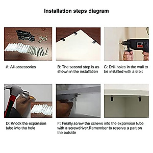 Corner Mounting Shelf, 3 pcs Sector Shape Wall Mounted Shelves Set White Finish Floating Corner Bookcase Rustic Wood Storage Shelves Decor for Living Room Bedroom Bathroom Plant Photo Frame Toys