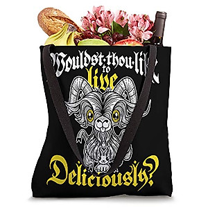 Blackcraft Cute Baphomet Black Phillip Satan Lucifer Tote Bag