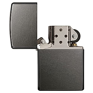 Zippo Gray Dusk Pocket Lighter, Standard