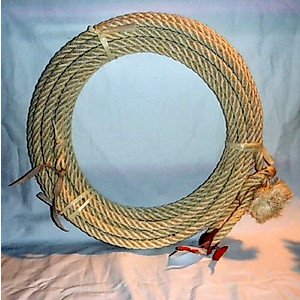 40 Ft Rodeo Rope Lasso - Lariat Riata Western Agave Maguey Straw from Mexico