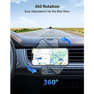 VICSEED 𝟮𝟬𝟮𝟯 𝙐𝙥𝙜𝙧𝙖𝙙𝙚𝙙 Magnetic Phone Holder for Car [6 Strong N55 Magnets] Magnetic Car Mount [1S Put &Take] Car Vent Phone Mount for Car Hands-Free Holder, Fit with All Smartphones