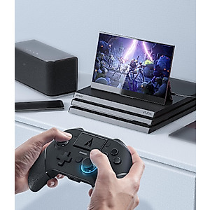 ASUSPORACE AUROCE Wireless Controller for PS4 Pro/Slim/PC, PS4 Controller Pro Gamepad with ALPS Joystick Hall Trigger Dual Vibration Mapping Button, Substitute for PlayStation 4 DualShock 4[1 Pcs]
