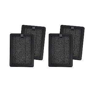 PUREBURG Replacement True HEPA Filters Compatible with LENSOUL PU-P02 Air Purifier,H13 4-Stage Filtration Activated carbon 2-IN-1 Air Clean Dust VOCs Home Kitchen,4-Pack
