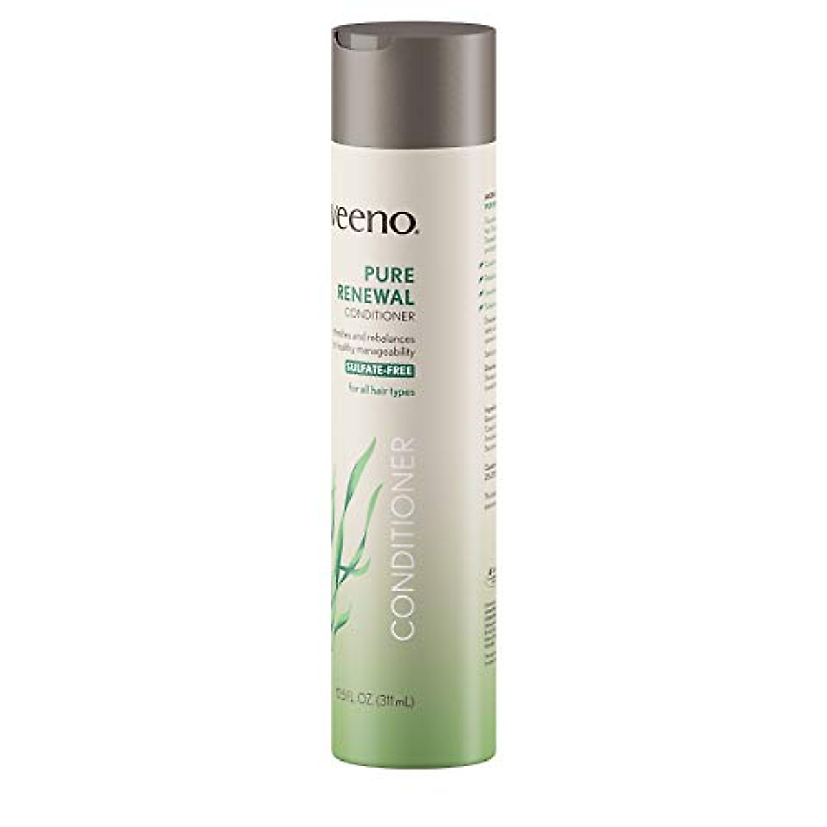 Aveeno Pure Renewal Hair Conditioner, Moisturizing Conditioner with Seaweed Extract, Sulfate-Free Formula, 10.5 fl. oz