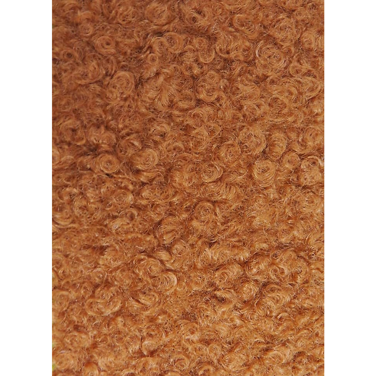 Sherpa Teddy Knit Fabric - 8 Colors - Sold by The Yard DIY Interior Lining for Clothing & Accessories Winter Wear Costumes (Camel)