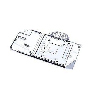 Bykski Copper GPU Water Cooling Block GPU Waterblock Graphics Card Water Cooling Block For XFX Radeon RX6900XT RX6800XT Speedster Merc 319 (5V ARGB RBW Aura Effect LED Lights GPU Block With Backplate)