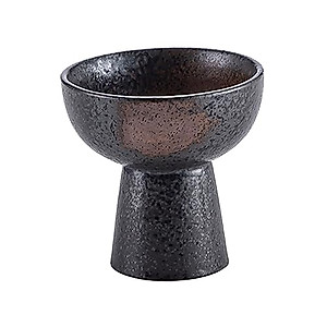 Baluue Parfait Bowl Ceramic Ice Cream Bowl Footed s Round Bowl Mousse Bowls Mini Martini Glasses Decorative Wine Glasses Mini Wine Glasses Dessert Cup Ceramic Bowl Trifle Dish Ceramics