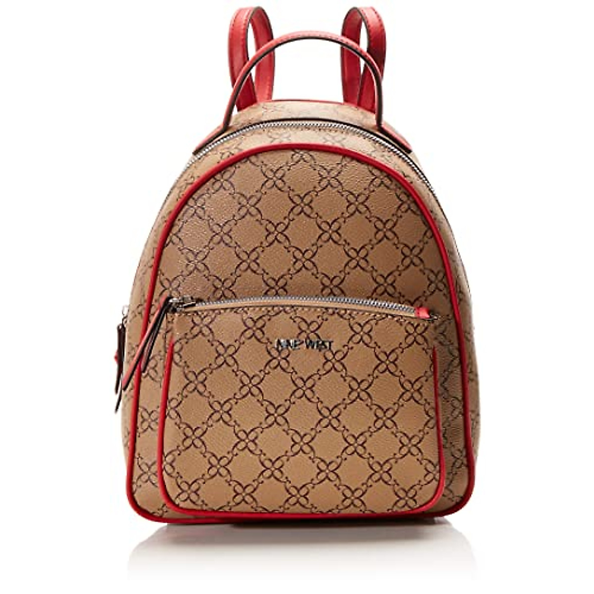 Nine West Sloane Backpack Mocha Logo Multi One Size