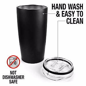 Superman Thin Blue Line Flag Shield Logo Stainless Steel Tumbler 20 oz Coffee Travel Mug/Cup, Vacuum Insulated & Double Wall with Leakproof Sliding Lid | Great for Hot Drinks and Cold Beverages