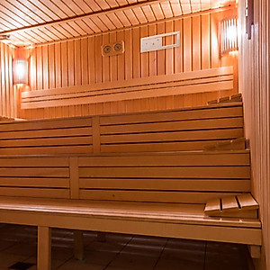 Fdit Sauna Air Vent Wooden Adjustable Sauna Room Equipment Ventilation Panel Blinds Grille Sauna Air Vent for Steam Room