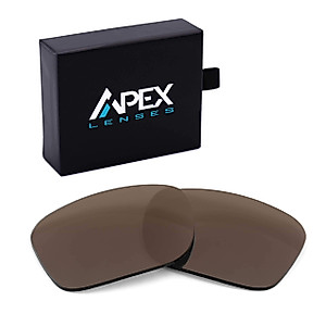 Apex Lenses Polarized PRO Replacement Lenses for Tom Ford Beatrix Sunglasses (Brown)
