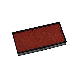 Cosco 065318 Premium Replacement Ink Pad For Self-Inking COSCO 2000 Plus P40 Stamp, 1-1/4" x 2-1/2", Red Ink